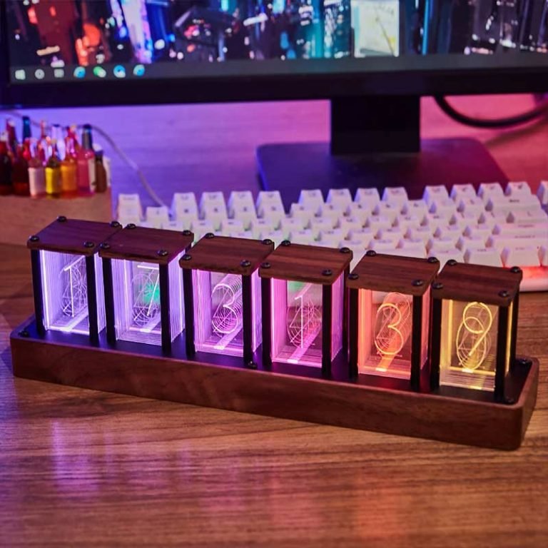 Led Nixie Tube Clock | Science Gifts